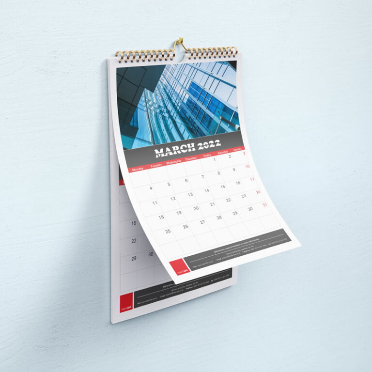 Wire Bound Calendars - DS Creative - Sheffield Print and Design