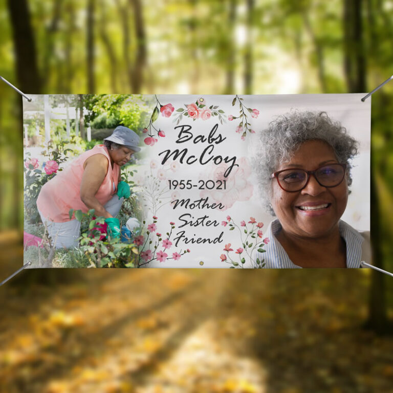 Funeral Banners - DS Creative - Sheffield Banner Printing and Design