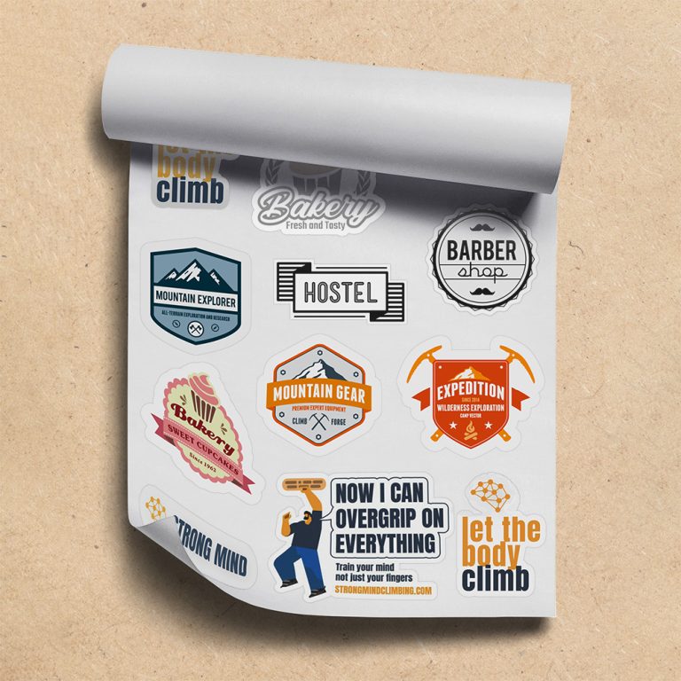 Custom Shaped Stickers - DS Creative - Sheffield Print and Design